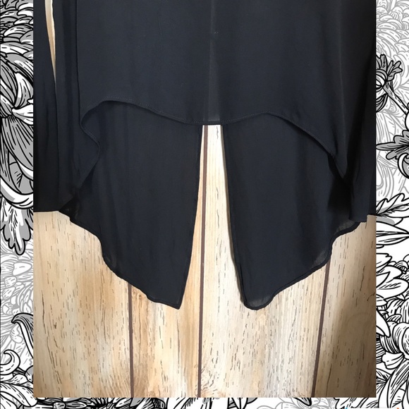 Zara | Tops | Zara Gorgeous Semi Sheer Black Blouse Sz S | Poshmark